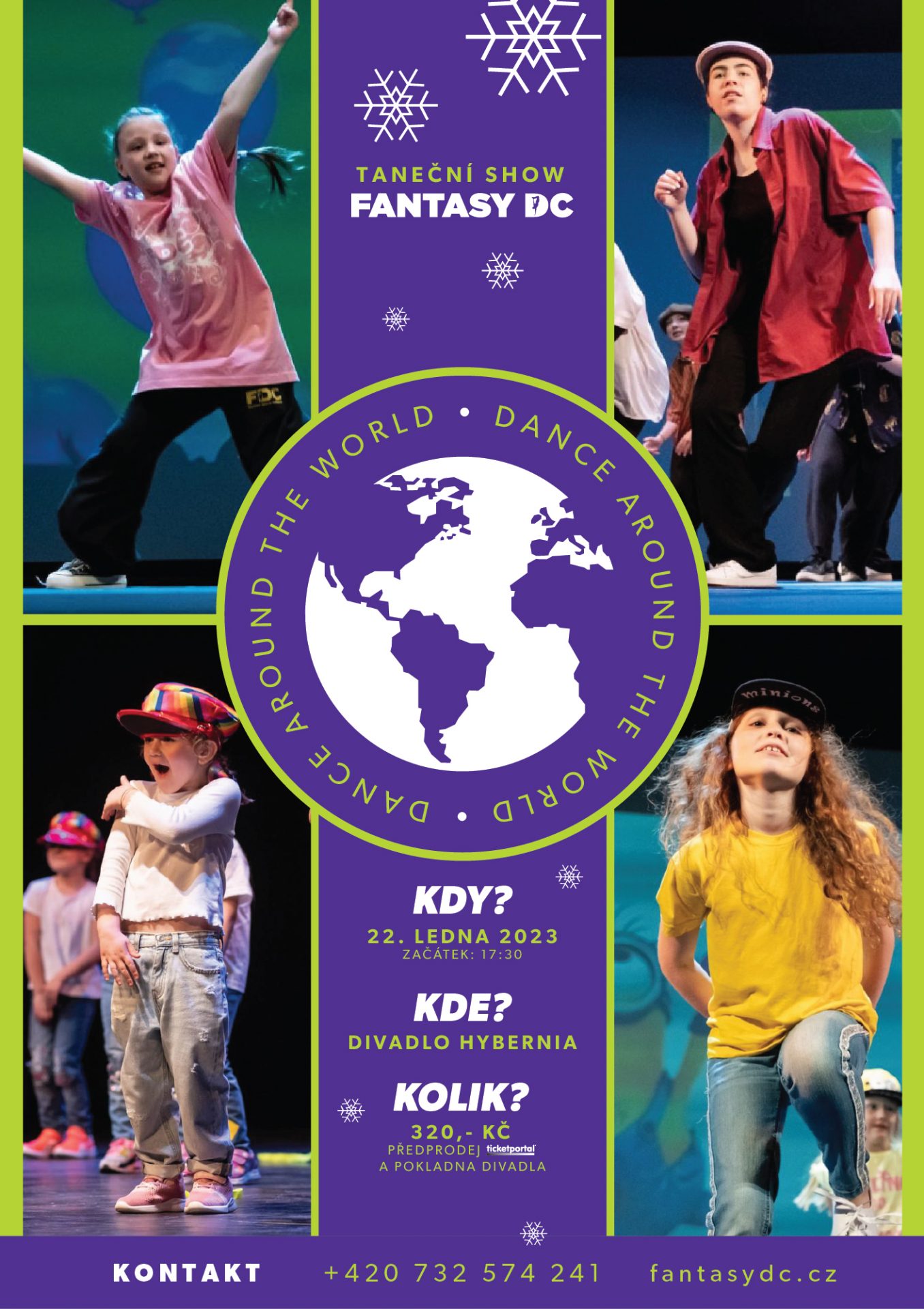 Taneční show „Dance around the world“ – FDC